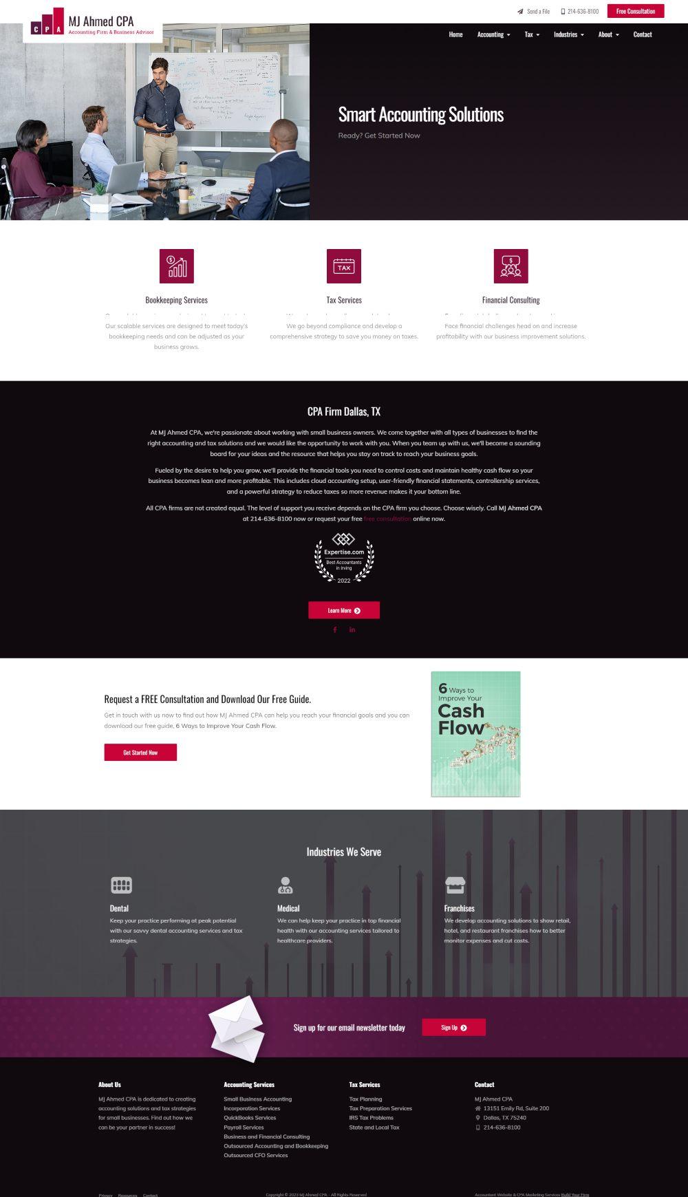 CPA Website Development | Websites for CPA Practices | Sole Practitioner