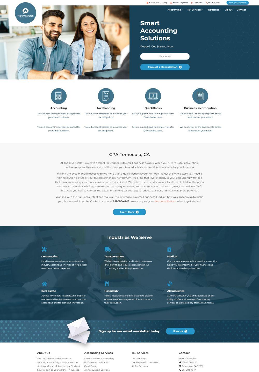 CPA Web Development | CPA Websites | Best Design